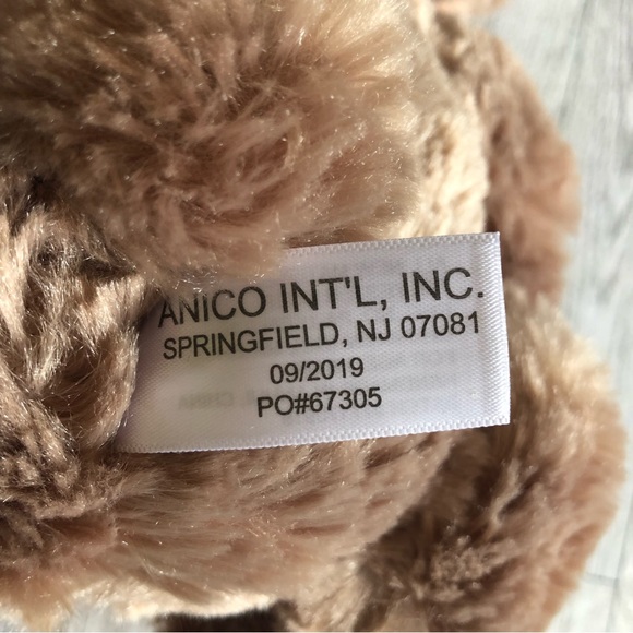 Anico | Toys | Anico Lotsa Love Meet Cj Tan Brown Teddy Bear 7 Soft ...